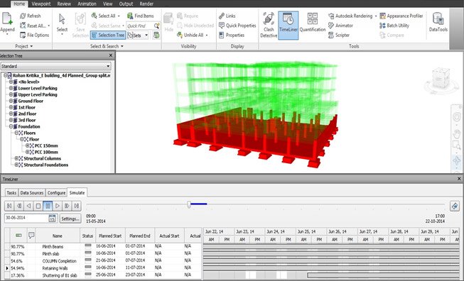 Initial Schedule Linking (From MS-Project, Primavera, MS-Excel)